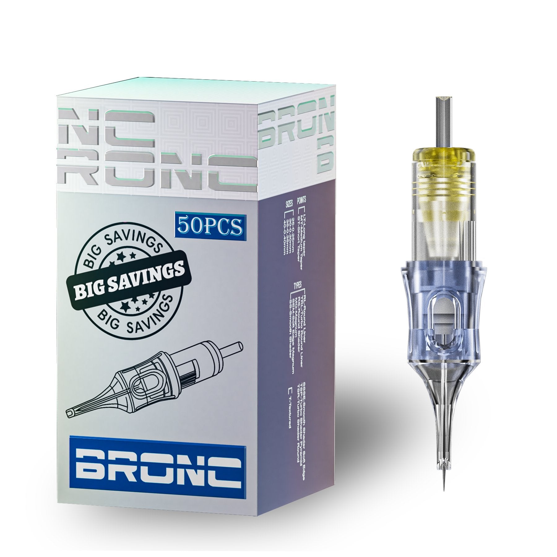 BRONC TATTOO CARTRIDGES NEEDLES - BRONC TATTOO SUPPLY