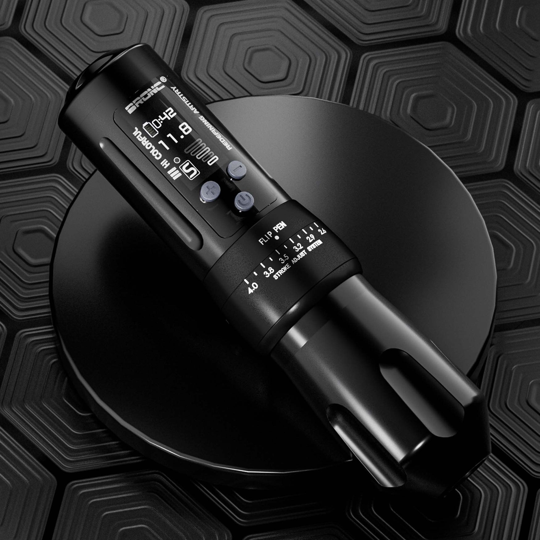 Tattoo Machine for Beginners BRONC X2 Wireless Pen – BRONC TATTOO SUPPLY